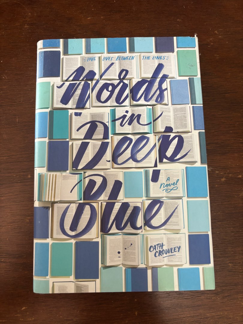 [Secondhand Books] Words in Deep Blue by Cath Crowley, Hobbies & Toys ...