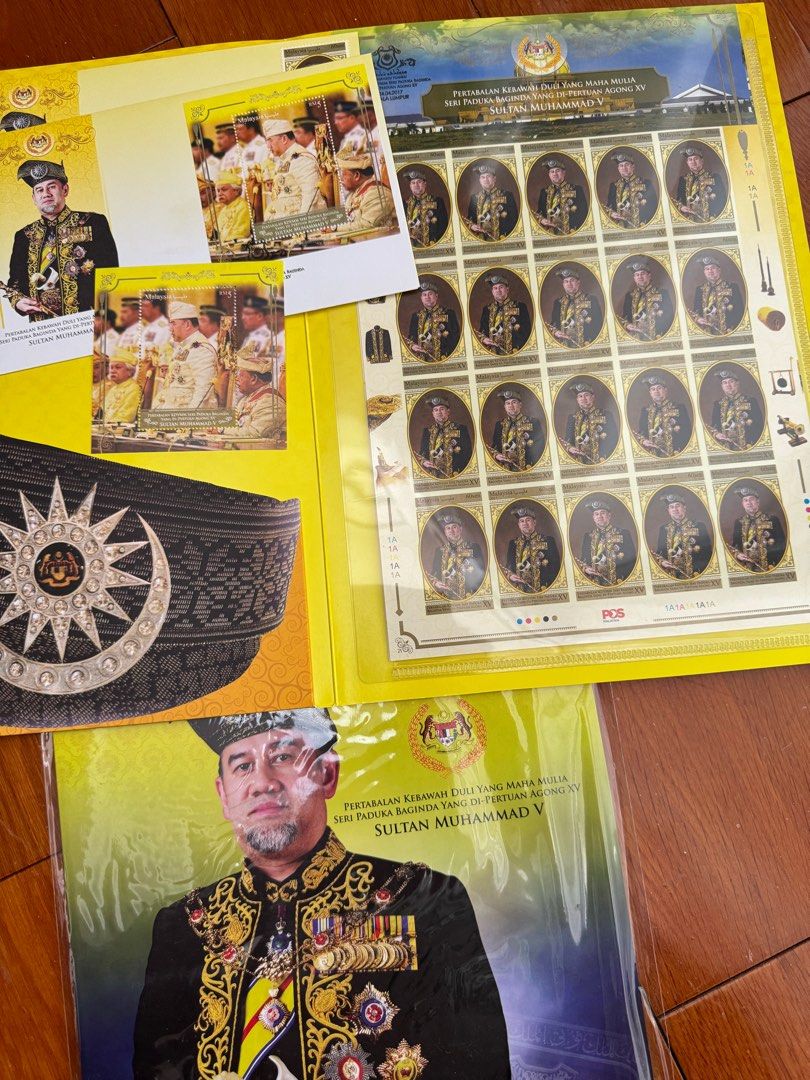 Setem Pertabalan Agong, Everything Else, Others on Carousell