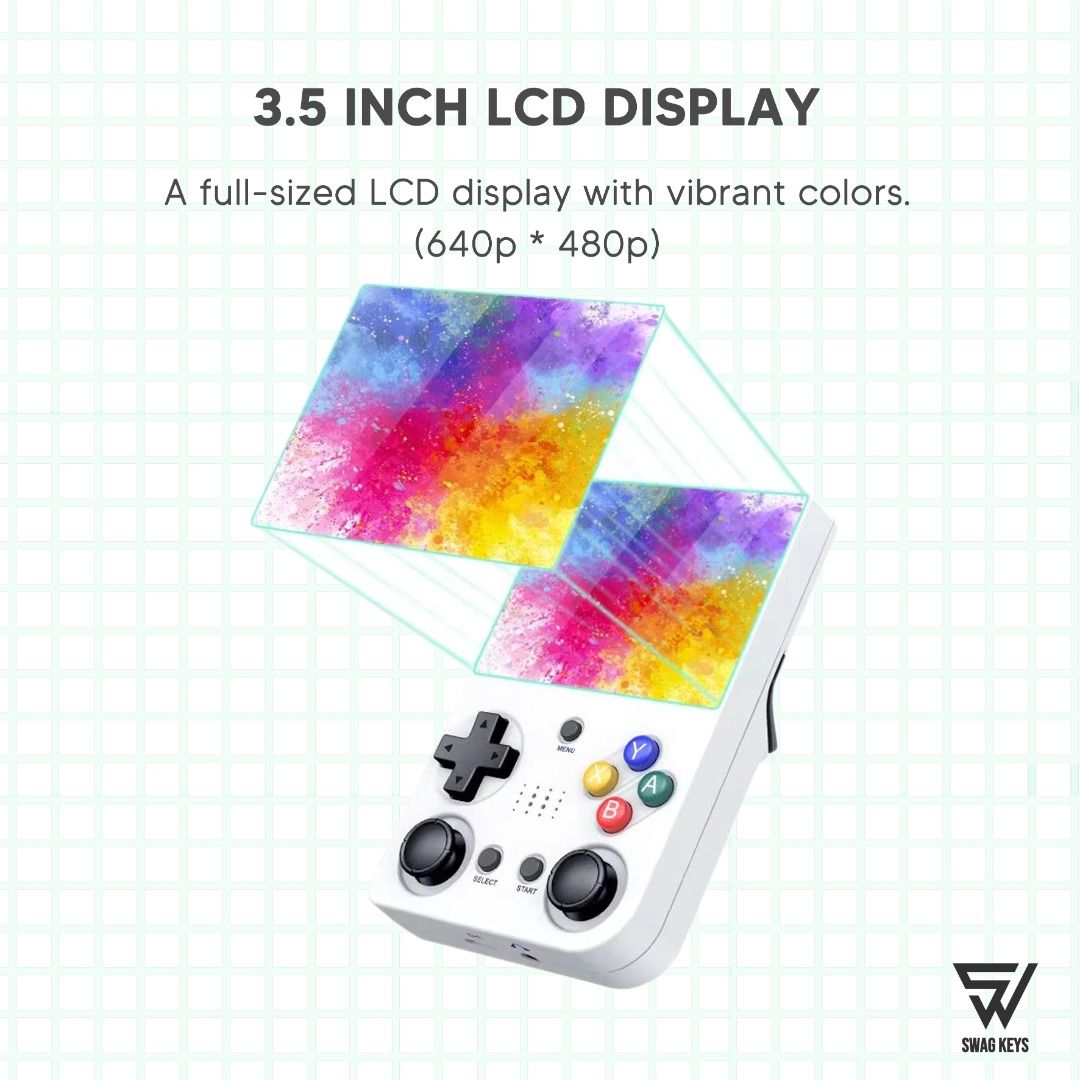 [SG] (New Model R36S) M21 Retro Handheld Video Game Console 3.5 Inch ...