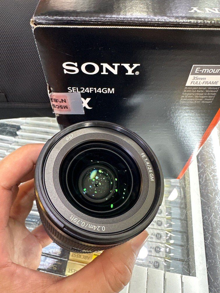 Sony 24mm F1.4 FE GM Lens 99% New (Purchase date June 2024 ...