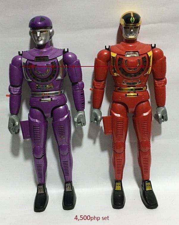 Space Sheriff Shaider metal heroes sentai chogokin Robot action figures ...