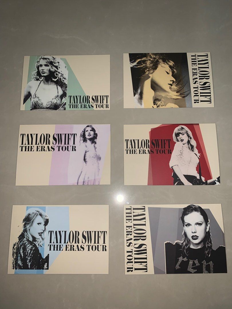 Taylor Swift VIP Postcards, Hobbies & Toys, Music & Media, Music ...