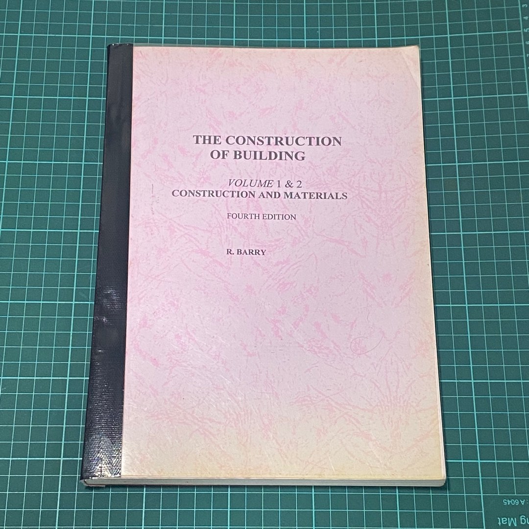 The Construction of Building Vol 1&2 Construction and Materials ...