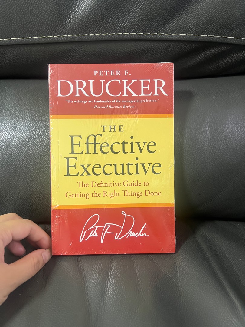 【現貨】The Effective Executive: The Definitive Guide to Getting the Right ...