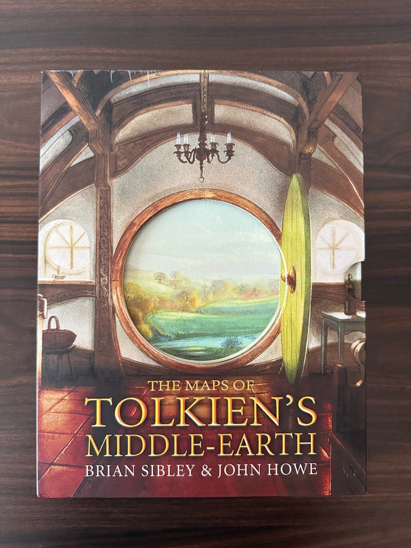 The Maps of Tolkien Middle-Earth book silmarillion hobbit lord of the ...