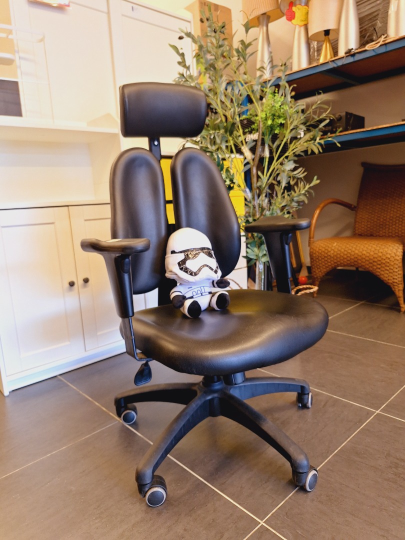 Torch ErgoActive Dual Back Ergonomic Leather Chair | Kerusi Kulit ...