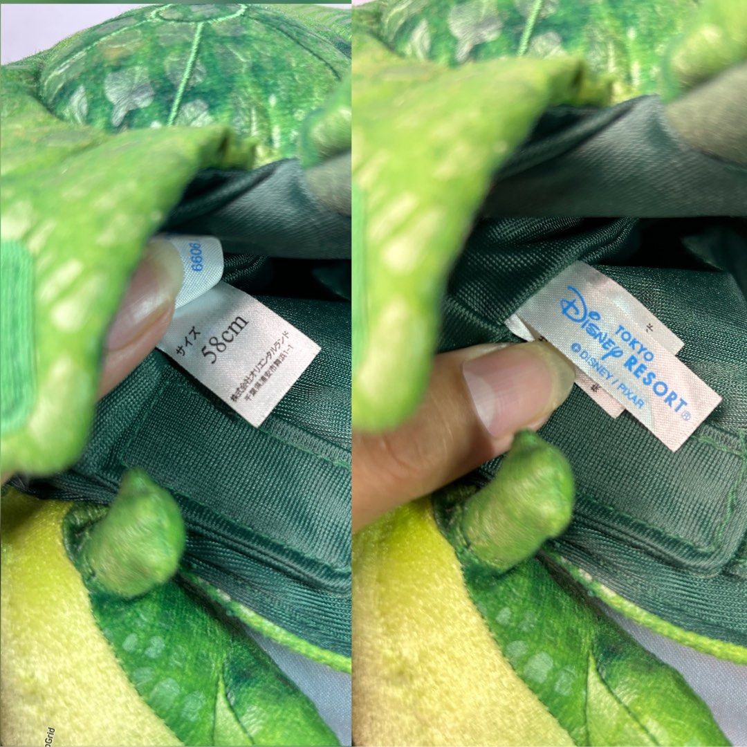 Toy Story Rex Fan Cap Tokyo Disney Resort Limited Pixar Dinosaur Green ...