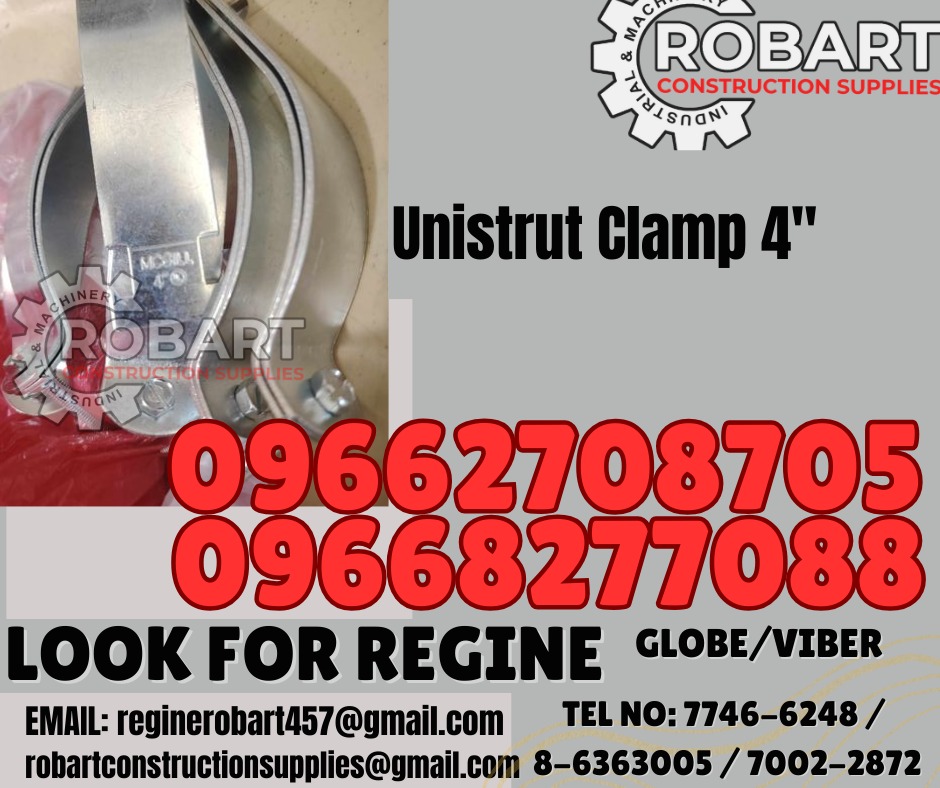 Unistrut Clamp 4", Commercial & Industrial, Construction Tools ...