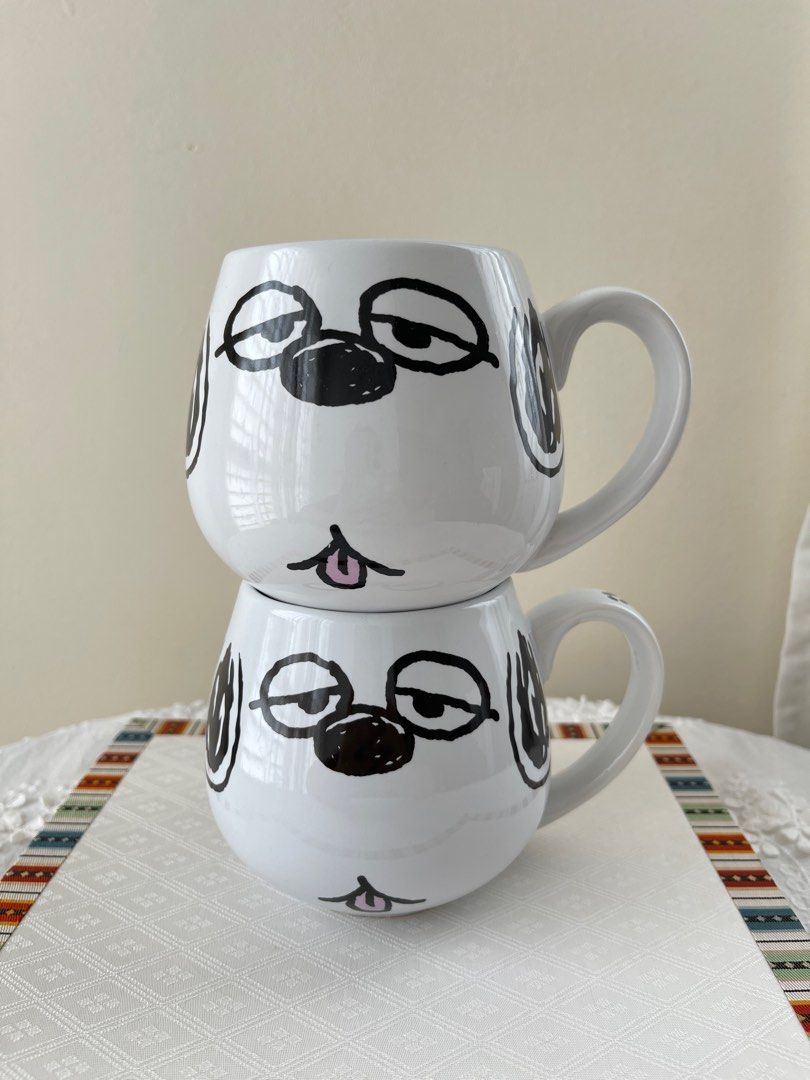 Universal Studio Japan Olaf Peanuts Snoopy Mug Cup, Furniture & Home ...