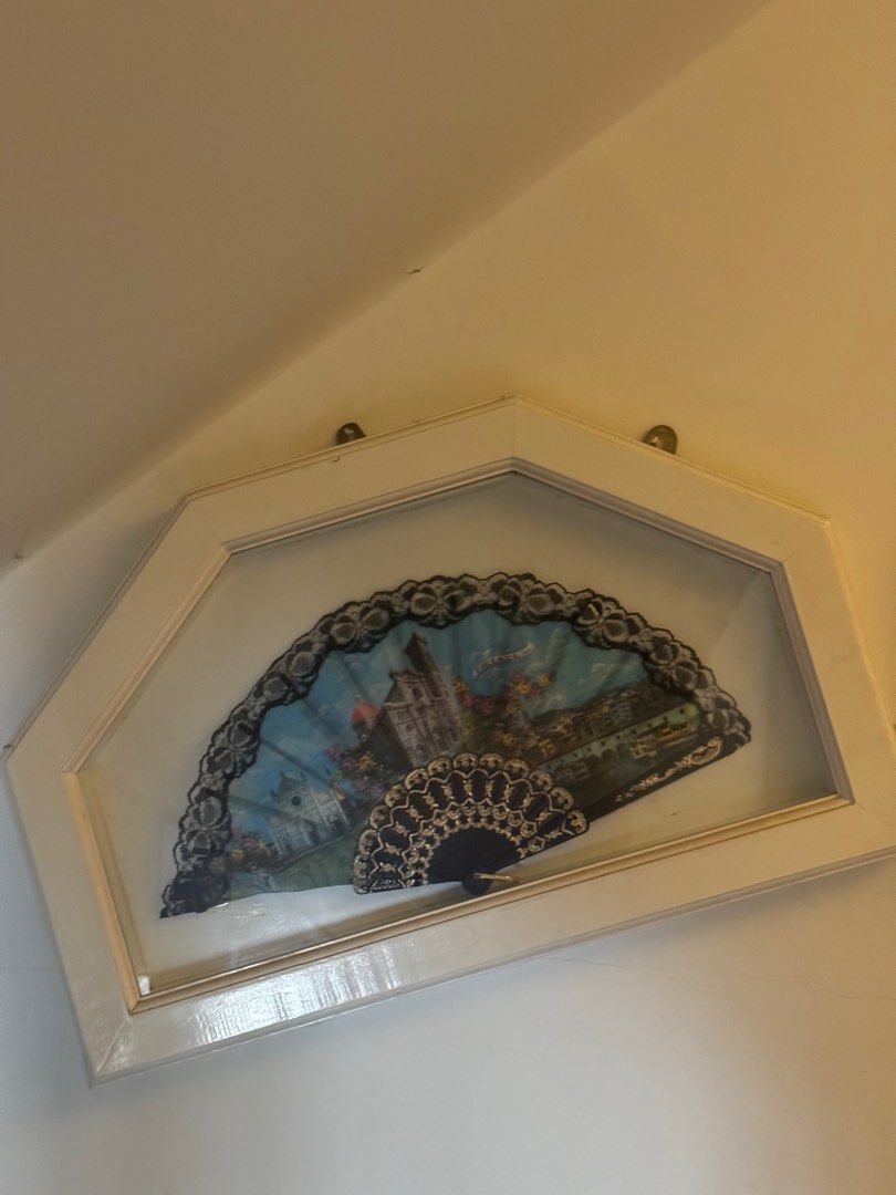 Vintage Fan in Frames from Florance, Venice, Furniture & Home Living ...
