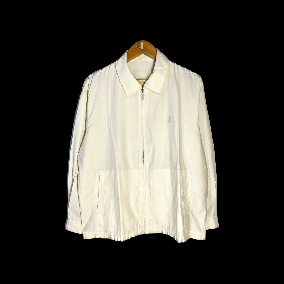 Yves Saint Laurent YSL Harrington, Men's Fashion, Tops & Sets, Formal ...