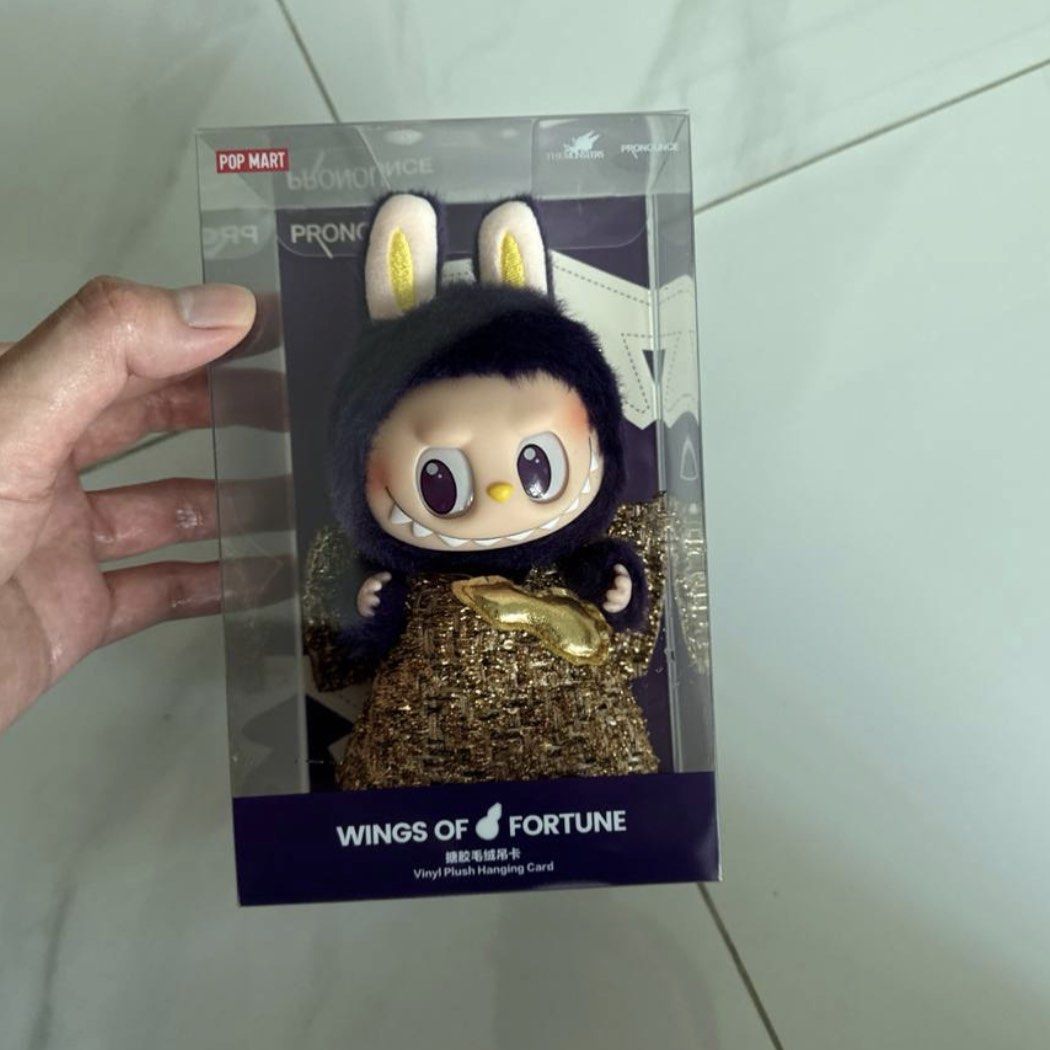 (100% AUTHENTIC) Labubu Wings of Fortune x Pronounce, Hobbies & Toys ...