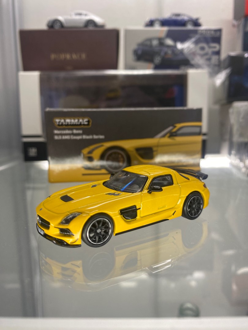 1/64|Mercedes AMG SLS Black Series - Tarmac Works, Hobbies & Toys, Toys ...