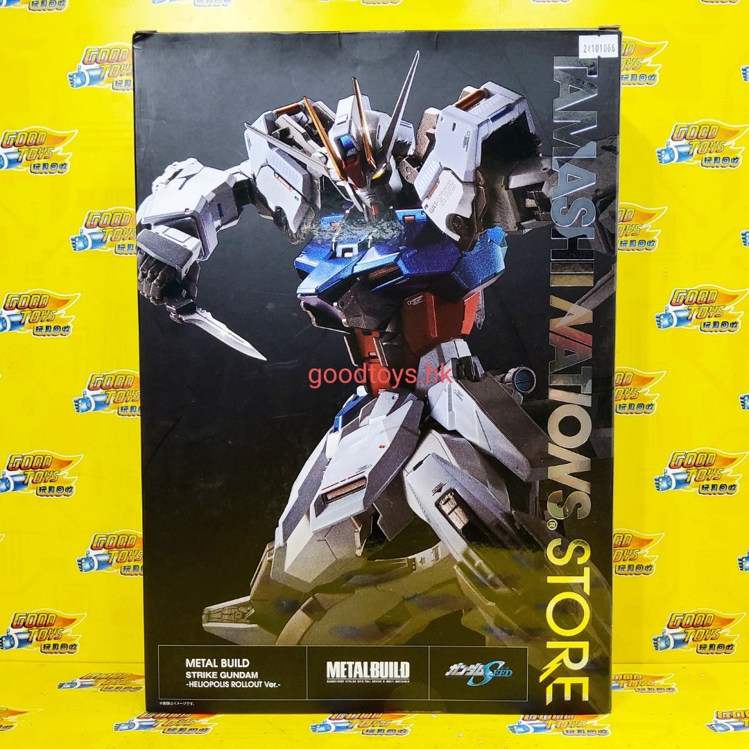 全新未開封 BANDAI METAL BUILD GUNDAM SEED STRIKE GUNDAM (HELIOPOLIS ROLLOUT ...