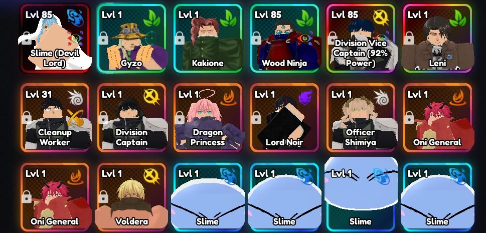 🔥 Anime last stand slime 🔥 $10 only , 興趣及遊戲, 玩具 & 遊戲類 - Carousell