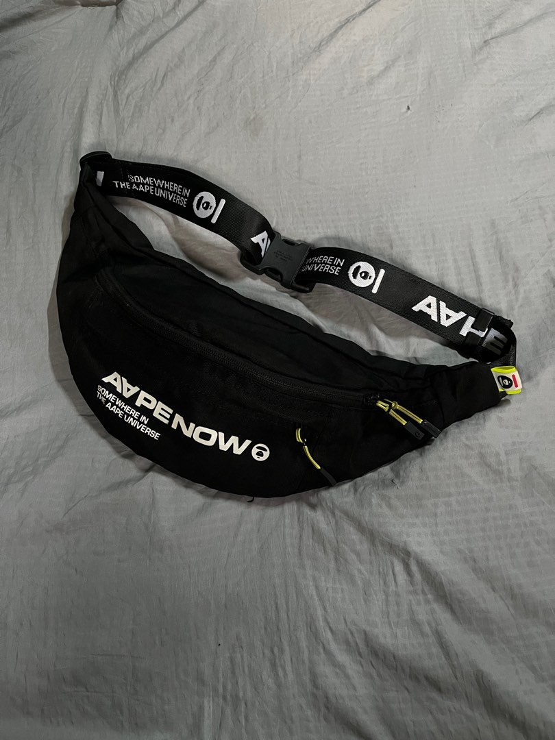 Aape waist bag AAPE BY A BATHING APE, Men's Fashion, Bags, Belt bags ...