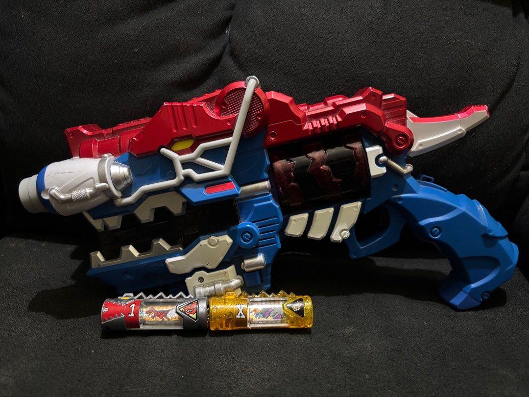 BANDAI Power Rangers Dino Charge DX GIGA GABU REVOLVER Juden Sentai ...
