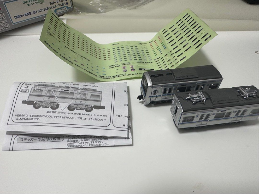 Bandai Train Shorty Railway Series N Scale Model Kit Japanese Train ...