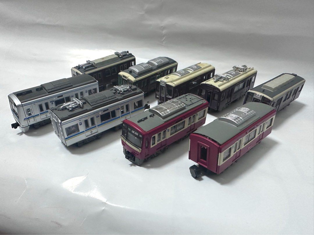 Bandai Train Shorty Railway Series N Scale Model Kit Japanese Train ...