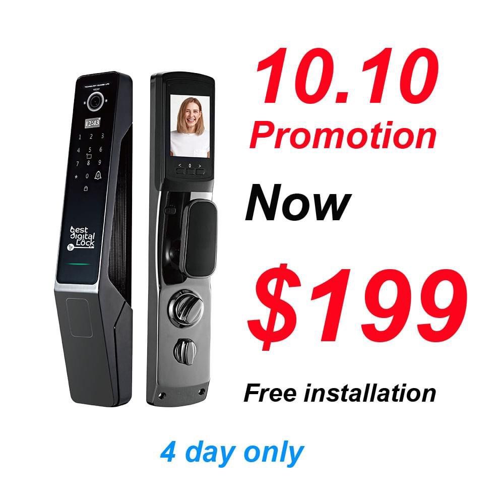 Best Digital Door Lock LAST FEW SET $199, Furniture & Home Living ...