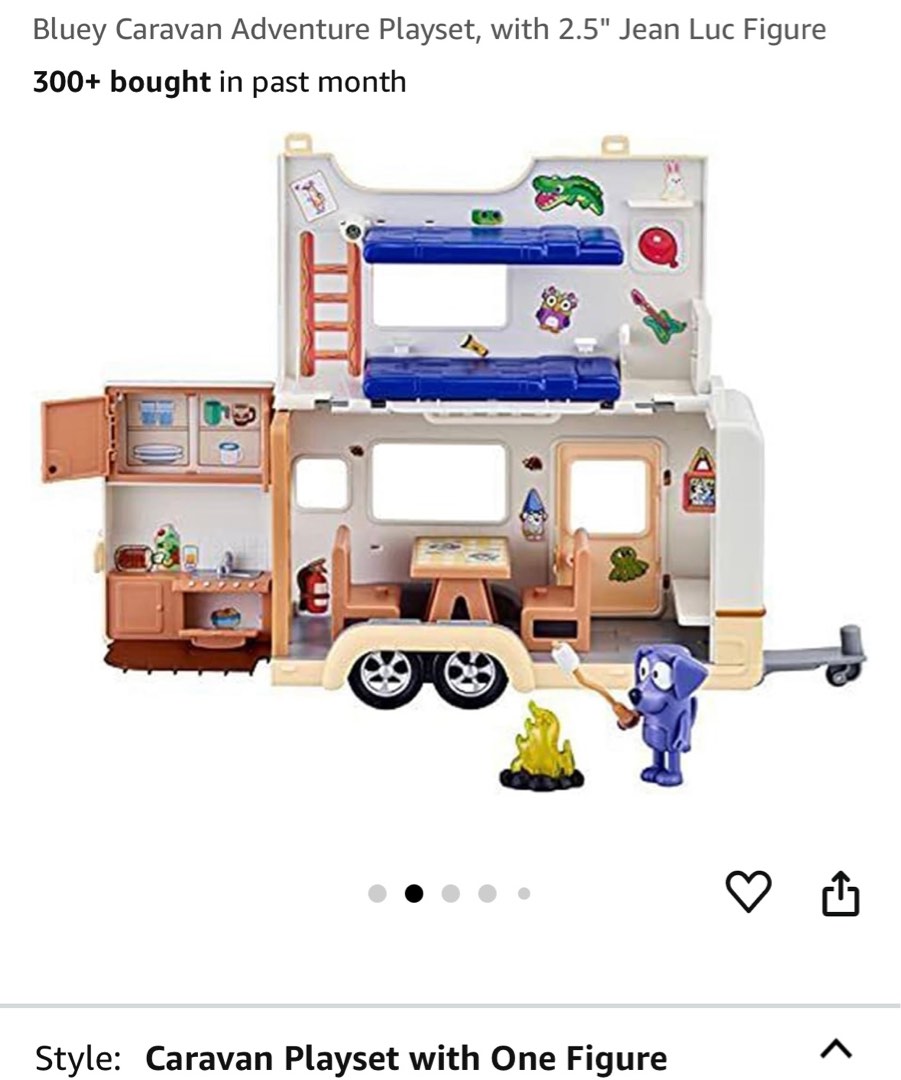 Bluey Caravan Playset, Hobbies & Toys, Toys & Games on Carousell