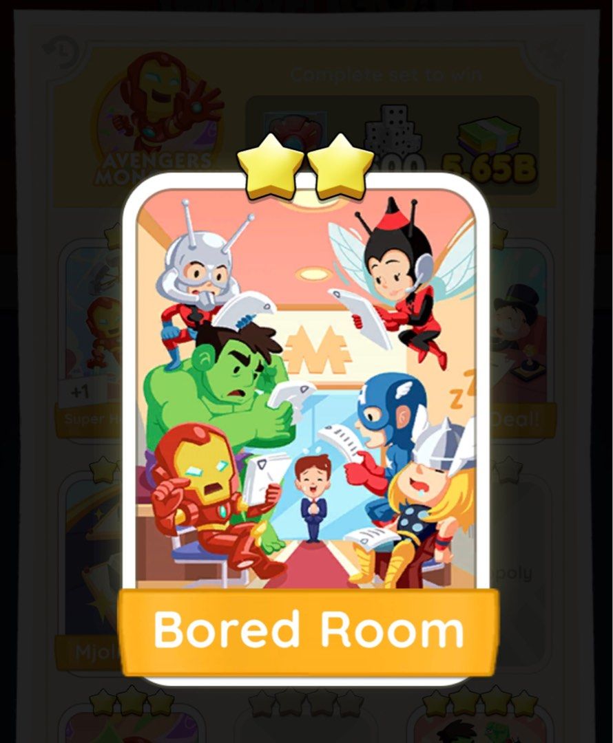 BORED ROOM MONOPOLY, Video Gaming, Gaming Accessories, In-Game Products ...