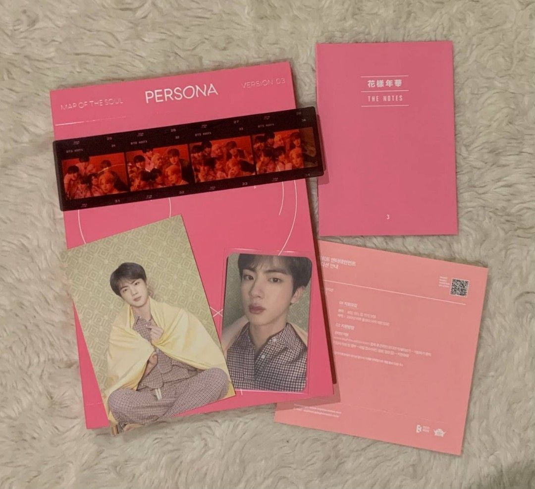 BTS Maps of The Soul: Persona Vers 03, Hobbies & Toys, Collectibles & Memorabilia, K-Wave on ...