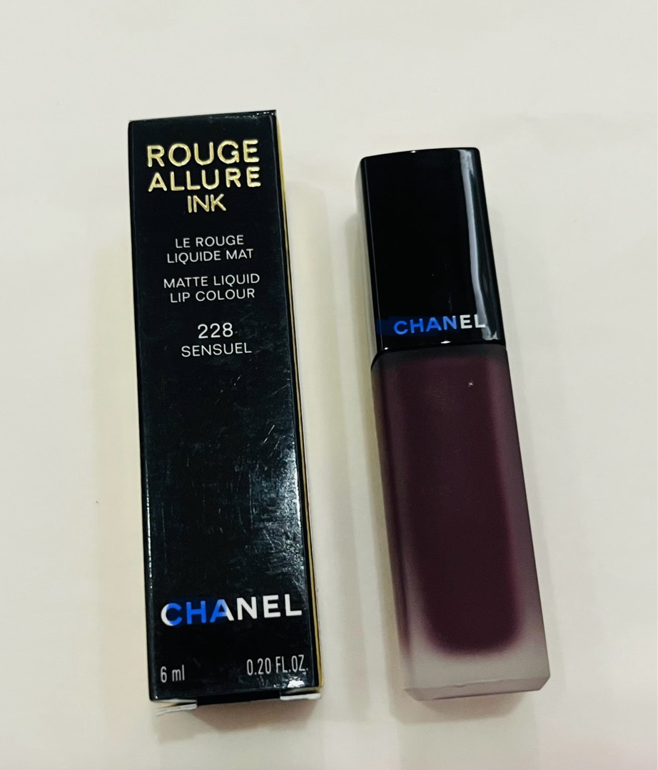 C ROUGE ALLURE INK MATTE LIQUID LIP COLOUR 228 SENSUEL, Beauty ...
