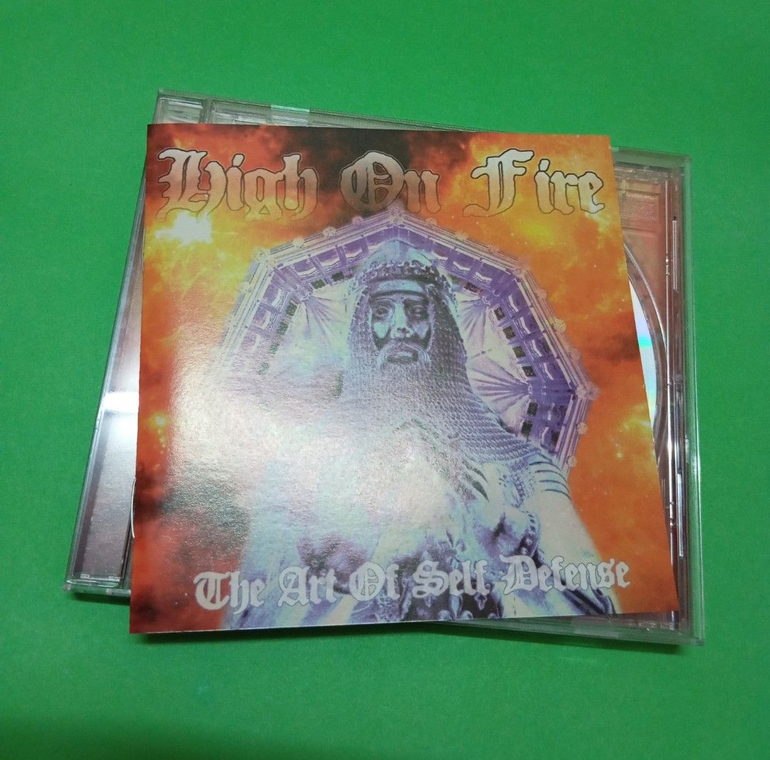 CD HIGH ON FIRE : THE ART OF SELF DEFENSE ALBUM (2000) STONER SLUDGE ...