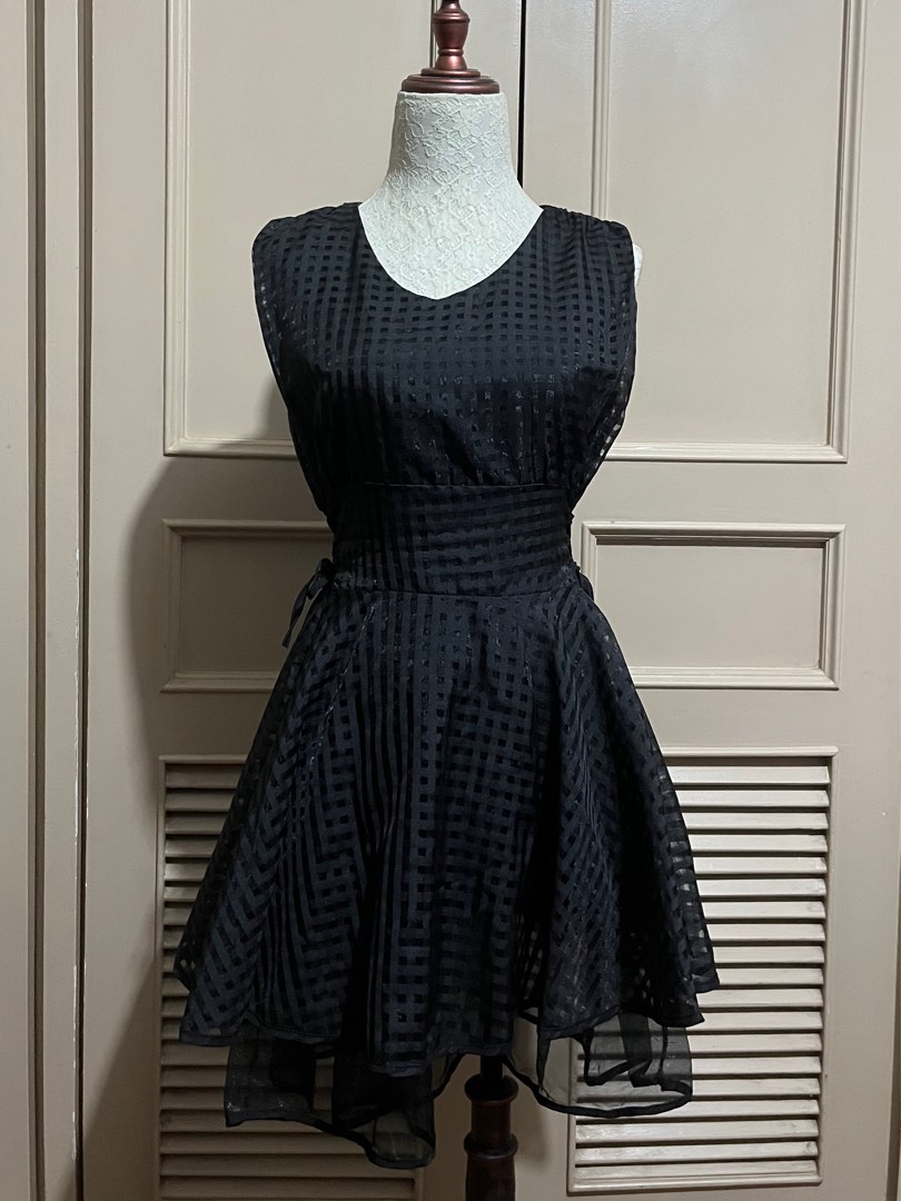 Checkered Corset Mini Dress, Women's Fashion, Dresses & Sets, Dresses ...