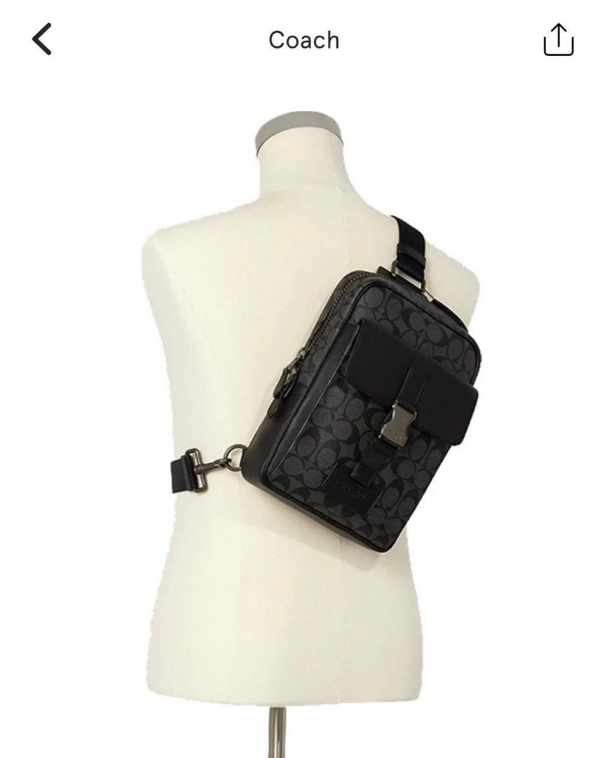 COACH TRACK PACK, Men's Fashion, Bags, Sling Bags on Carousell