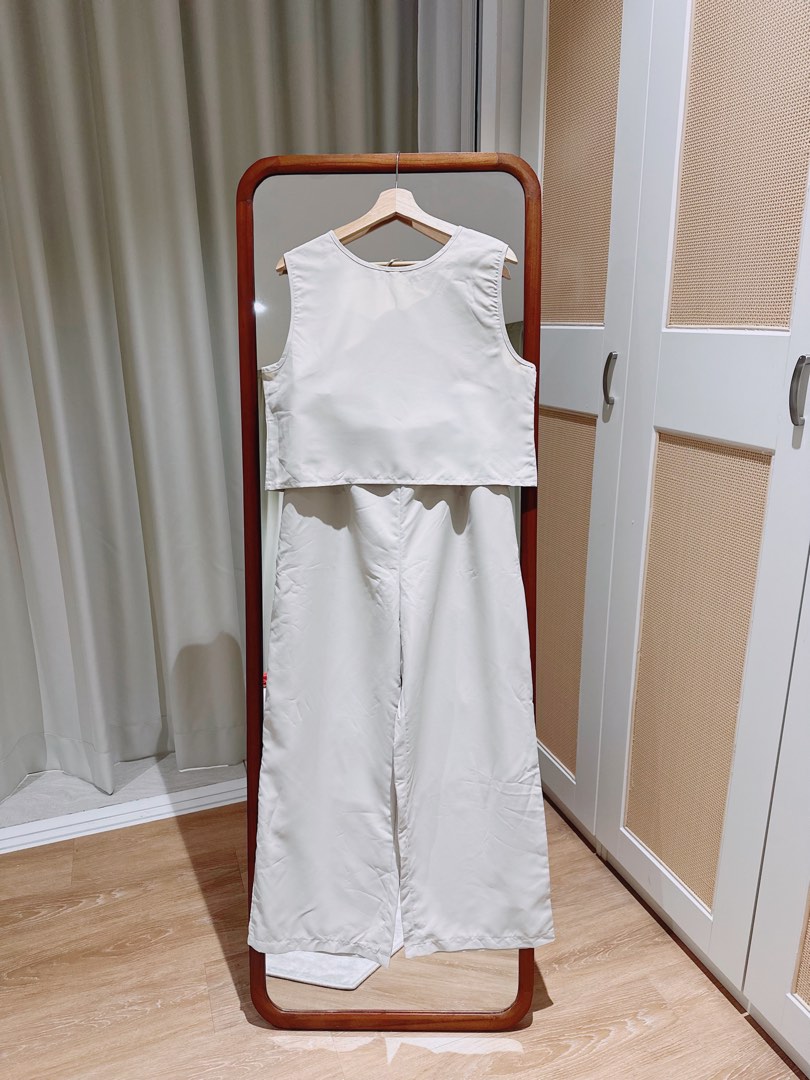 Co-ords Top & Wide Leg Pants, Women's Fashion, Dresses & Sets, Sets or ...