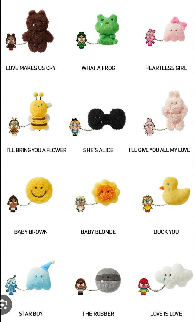 CRYBABY Crying Again Plush Badge Pin, Hobbies & Toys, Toys & Games on ...