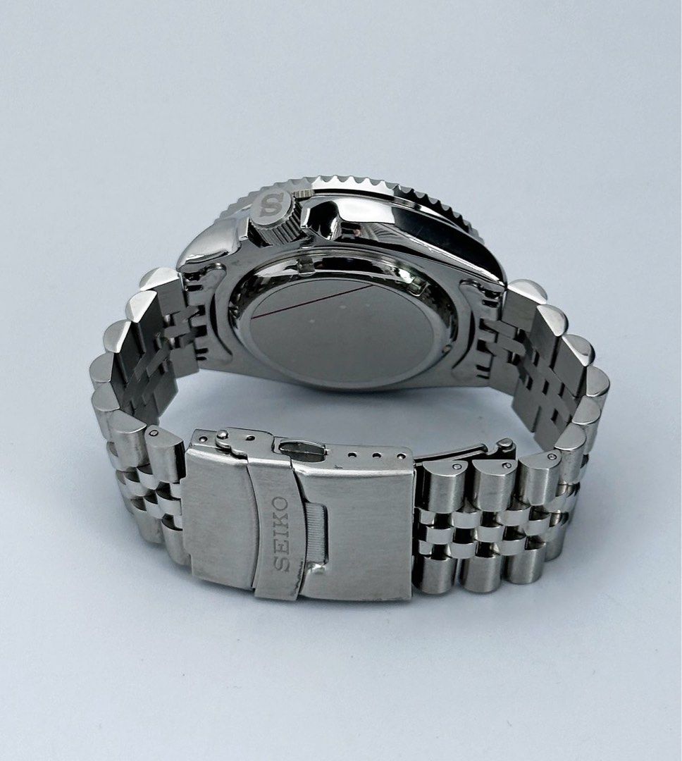 Custom Seiko Mod 42mm Pepsi Godzilla SKX Automatic Watch, Men's Fashion ...