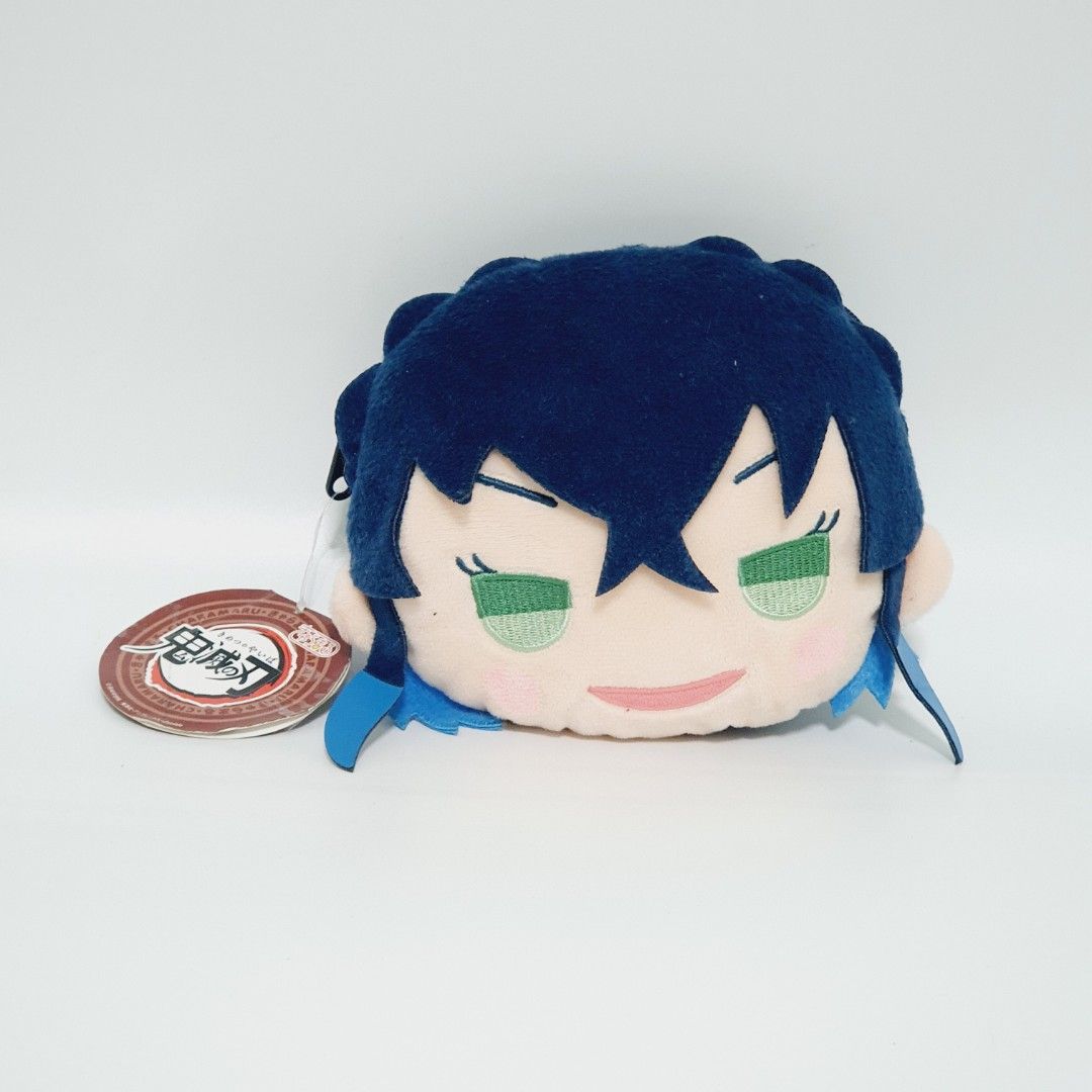 Demon Slayer: Kimetsu no Yaiba Inosuke Reel Type Plush Pass Holder ...