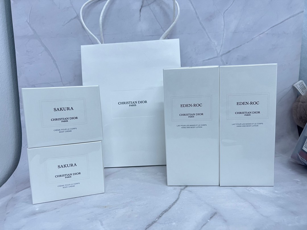 Dior Sakura eden-roc LA COLLECTION PRIVEE CHRISTIAN DIOR BODY CREAM ...