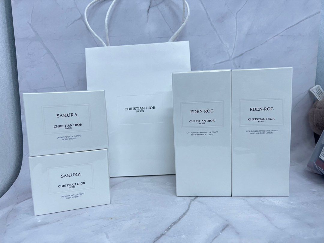 Dior Sakura eden-roc LA COLLECTION PRIVEE CHRISTIAN DIOR BODY CREAM ...