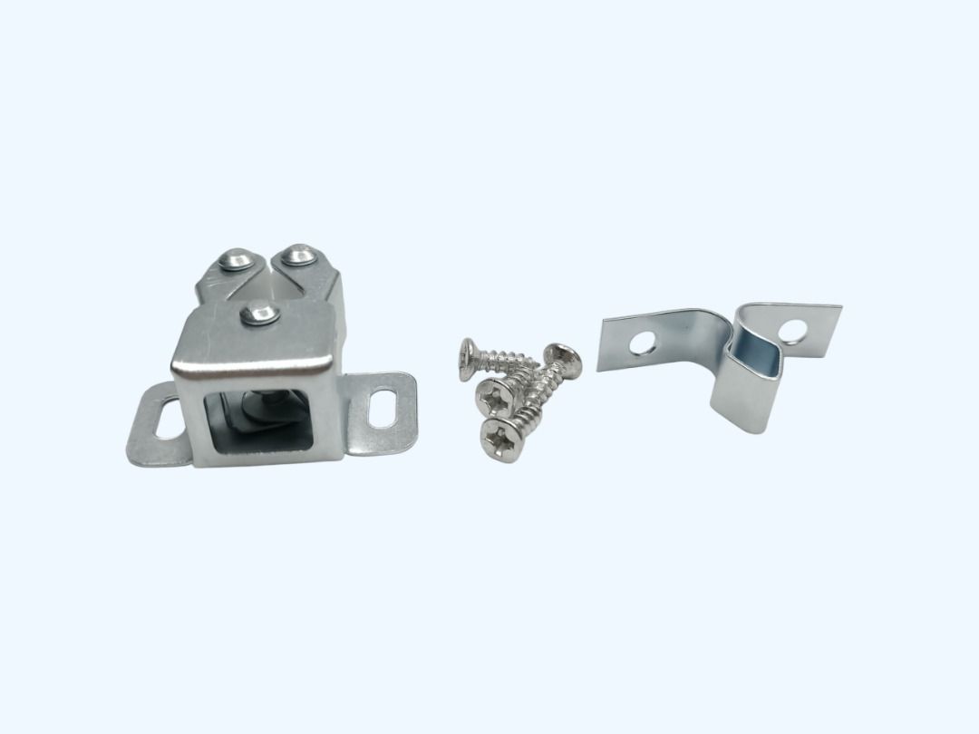 DOUBLE ROLLER SPRING CATCH DOOR BALL CATCH CABINET LATCHES SILVER, BEST ...