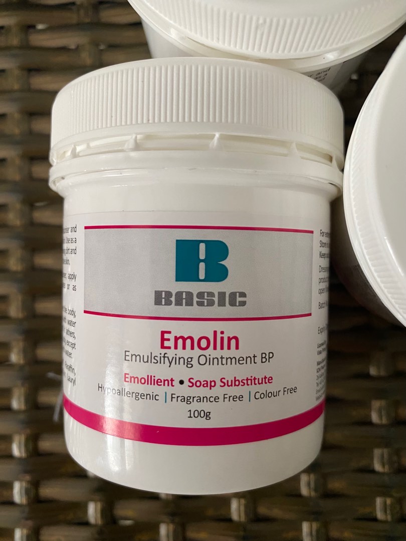 Emolin Emulsifying Ointment BP Emollient Soap Substitute hypoallergenic ...