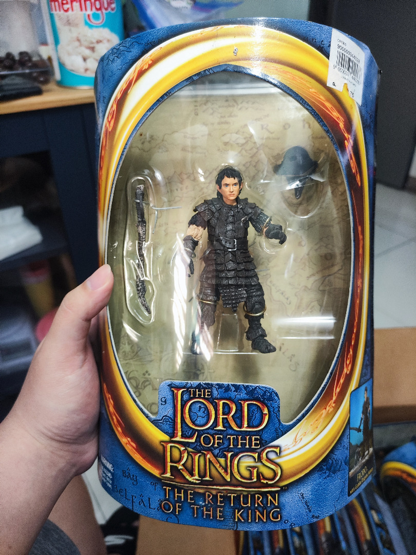 FRODO with Goblin Disguise Armor LOTR Figure Toy Biz 2003 The Return of ...