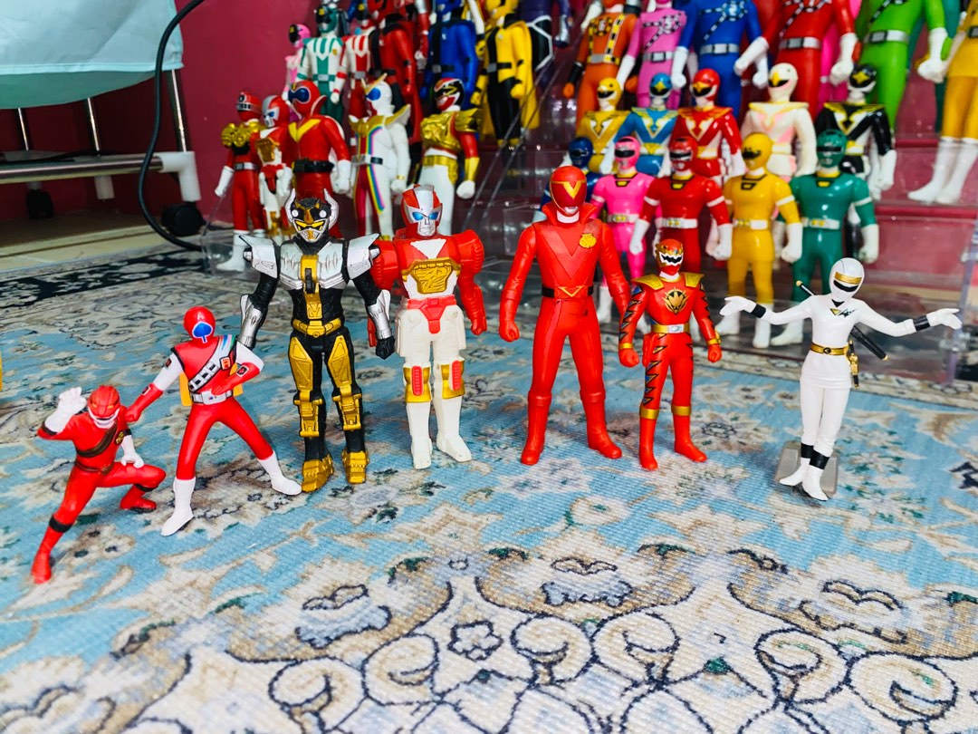 GASHAPON & SOFUBI | SUPER SENTAI | POWER RANGERS, Hobbies & Toys, Toys ...