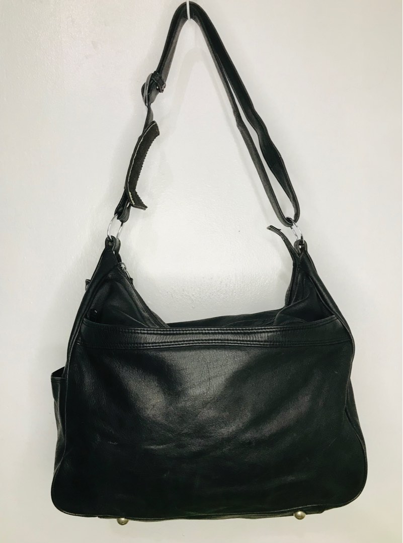 GENUINE LEATHER SHOUDER BAG, Women's Fashion, Bags & Wallets, Shoulder ...