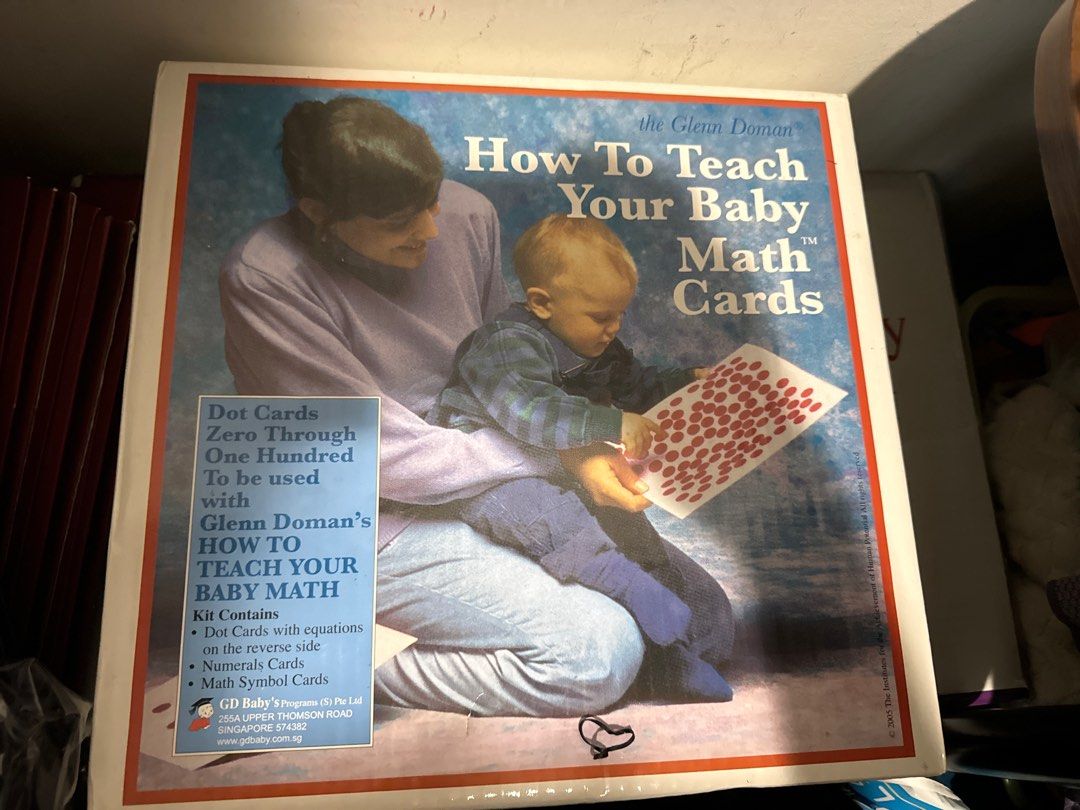 Glenn Doman Teach your Baby to Read and How to teach your baby Maths ...