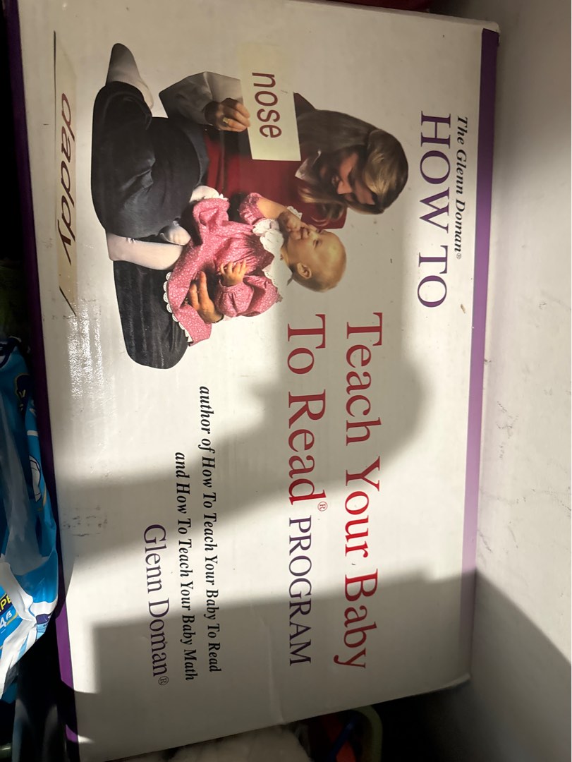 Glenn Doman Teach your Baby to Read and How to teach your baby Maths ...