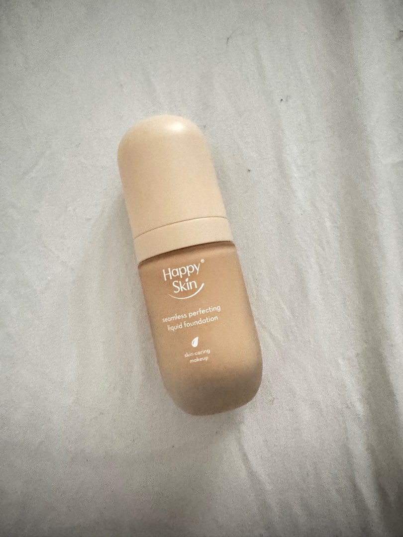 Happy Skin Foundation Seamless Perfecting Liquid Foundation in Sand ...