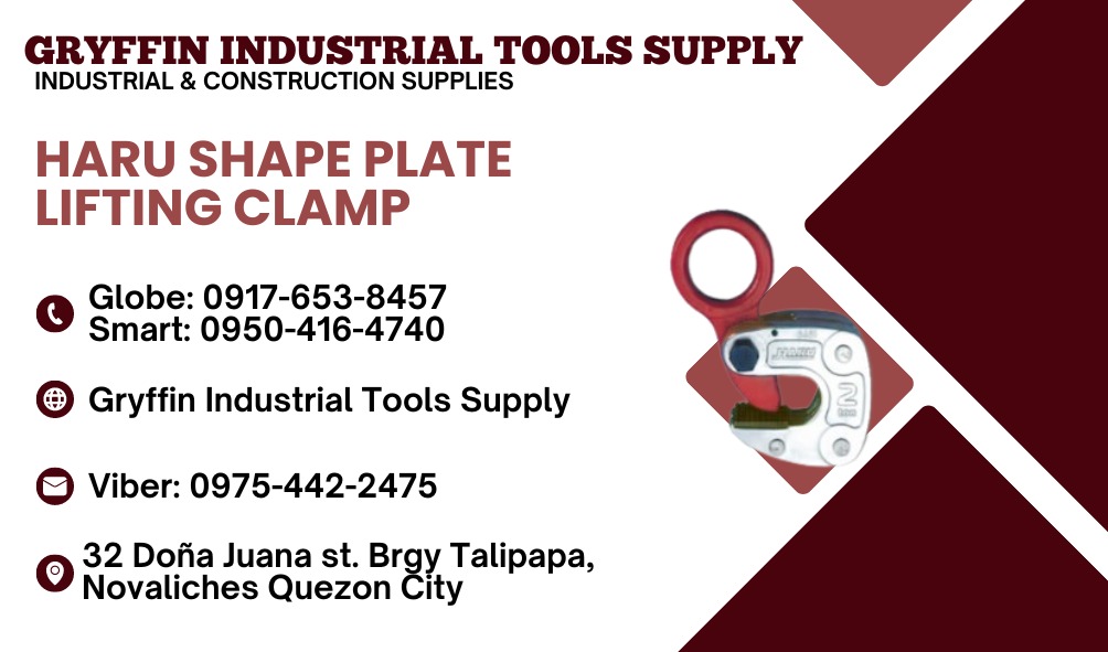 Haru Shape Plate Lifting Clamp, Commercial & Industrial, Industrial ...