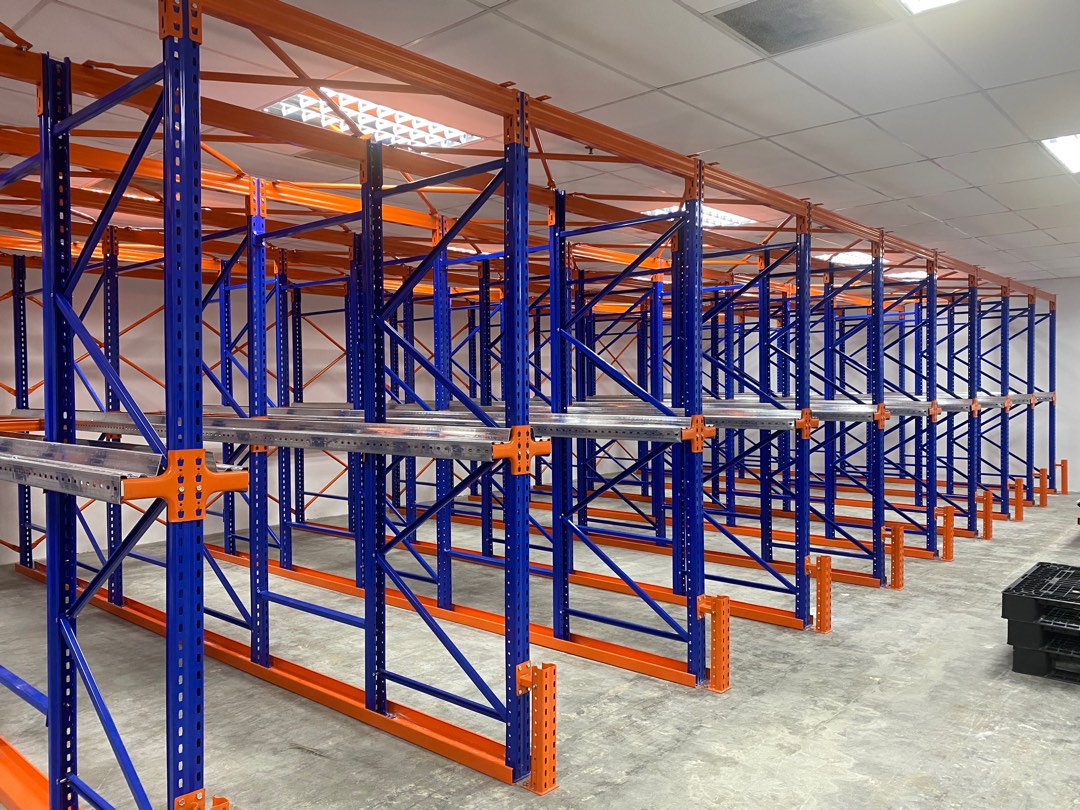 Heavy Duty Drive in Pallet Rack Drive Through Pallet Racking, Furniture ...
