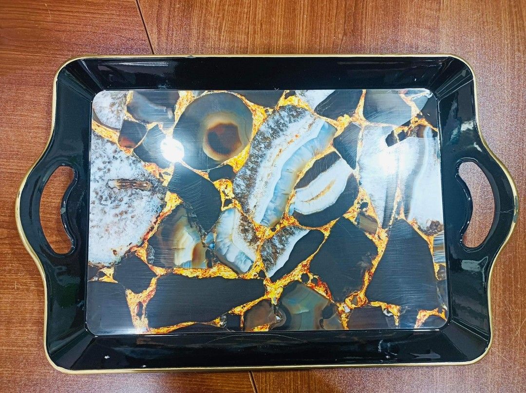 Home Box rectangle food tray, Furniture & Home Living, Home Decor ...