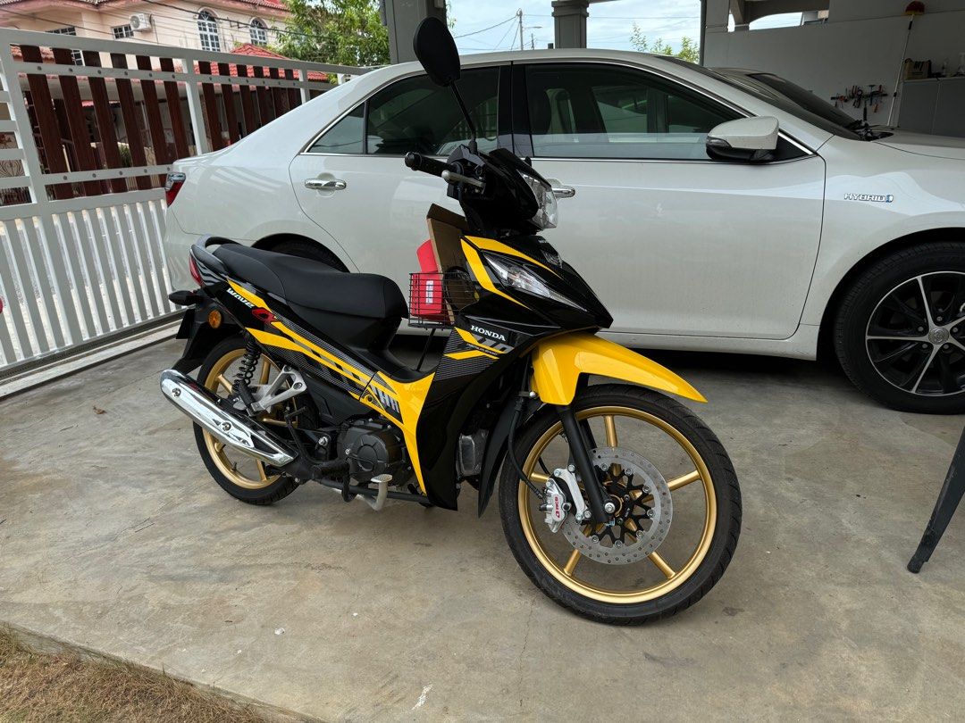 Honda Wave 110 Alpha Plate VIP AMT 71, Motorbikes on Carousell