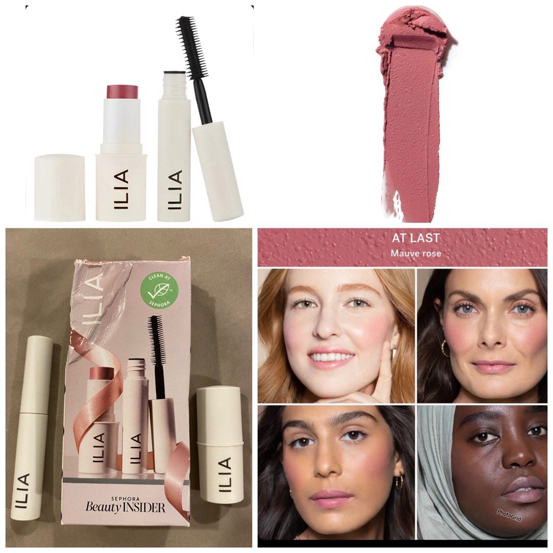 Ilia Mini SET: Multi stick & Limitless Mascara, Beauty & Personal Care ...